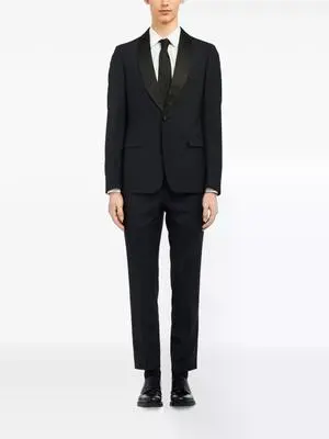 Prada Wool And Mohair Tuxedo Suit - Blue