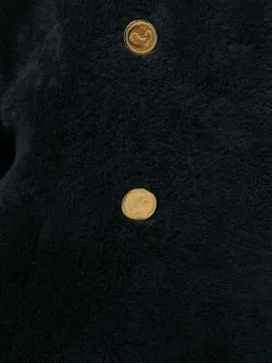 Thom Browne Classic Shearling Pea Coat