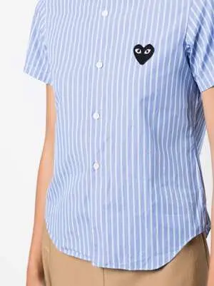 Play Comme Des Garcon Striped Shirt