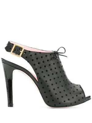 Red Valentino Mid Heel Sandals For Women
