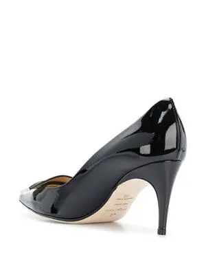 SERGIO ROSSI Pointed Bow Pumps