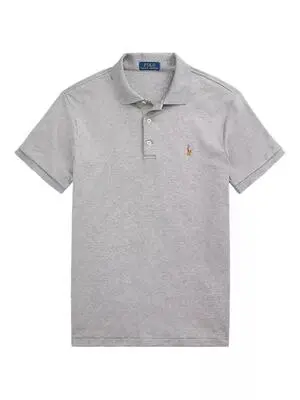 Polo Ralph Lauren Logo-embroidered Polo Shirt - Grey
