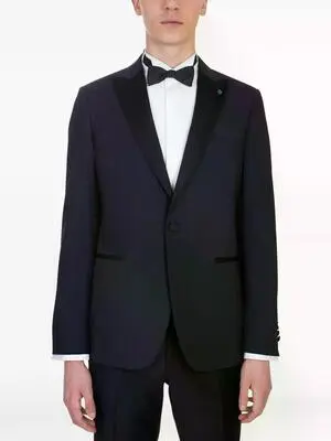 LARDINI Single-breasted Suit Jacket - Blue