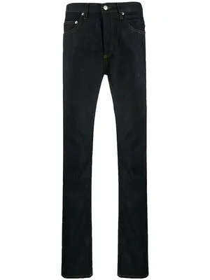 Sandro Slim-cut Raw Jeans - Blue