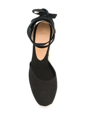CastaÑer 65mm Carina Espadrilles - Black