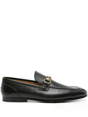 Gucci Jordaan Horsebit Loafers - Black