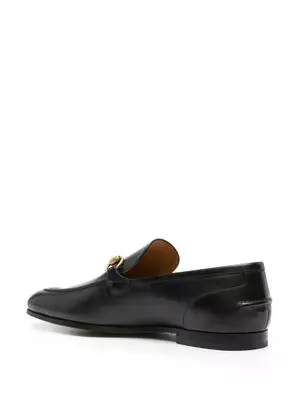 Gucci Jordaan Horsebit Loafers - Black