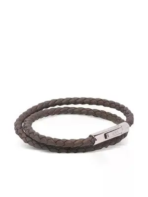 TOD'S Braided Wrap Bracelet - Brown