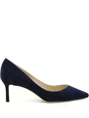 JIMMY CHOO 60mm Suede Pumps - Blue