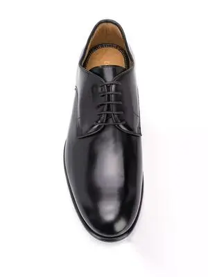 DELL'OGLIO Leather Derby Shoes