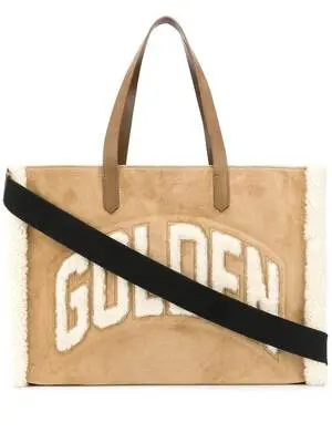 GOLDEN GOOSE Textured Fleece Tote Bag