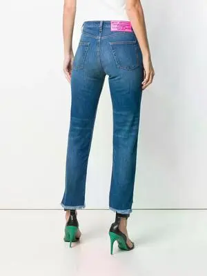 COUNTY OF MILAN Two-tone Stretch Jeans