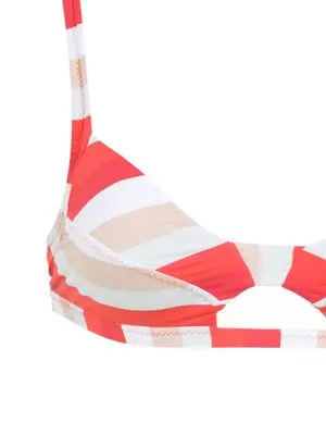 AMIR SLAMA Striped Bikini Set