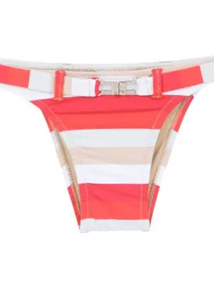 AMIR SLAMA Striped Bikini Set