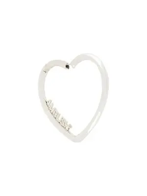 AMBUSH Heart Hoop Earrings