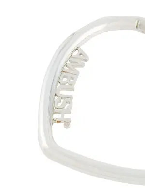 AMBUSH Heart Hoop Earrings