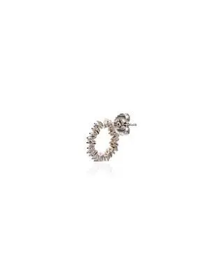 SUZANNE KALAN Mini Spiral Diamond Earrings