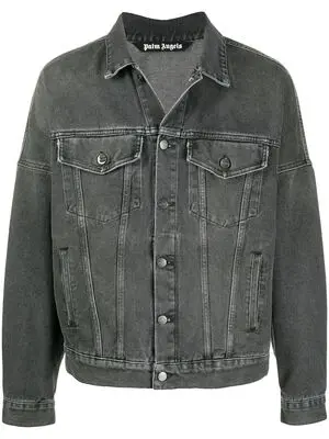 Palm Angels Logo-print Denim Jacket