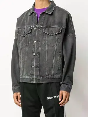 Palm Angels Logo-print Denim Jacket