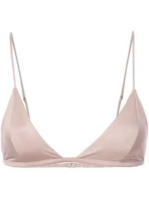 Fleur Du Mal Luxe Triangle Bra