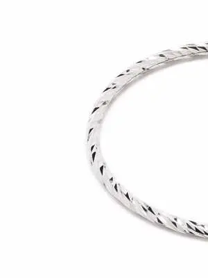 MARIA BLACK 14kt White Gold Liv 25mm Hoop Earring
