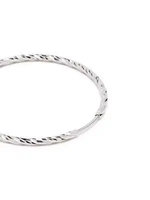 MARIA BLACK 14kt White Gold Liv 25mm Hoop Earring