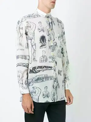 JEAN PAUL GAULTIER First Aid Printed Shirt