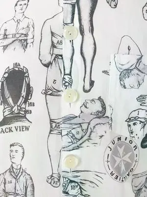 JEAN PAUL GAULTIER First Aid Printed Shirt