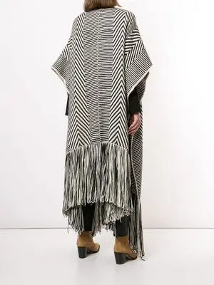 Voz Chevron Knitted Duster