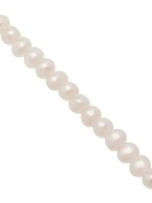 Mateo 9kt Yellow Gold Pearl Anklet