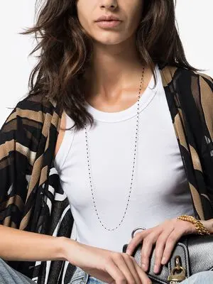 Gigi Clozeau 18kt Rose Gold Beaded Necklace