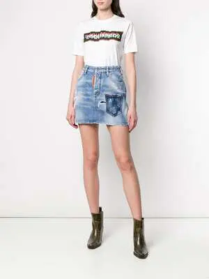 Dsquared2 3d-effect Logo Print T-shirt