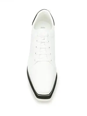 Stella McCartney Elyse Striped Platform Sole Sneakers