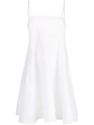 3.1 Phillip Lim Spaghetti Strap A-line Dress - White
