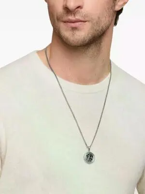 David Yurman Sterling St. Christopher Amulet - Silver