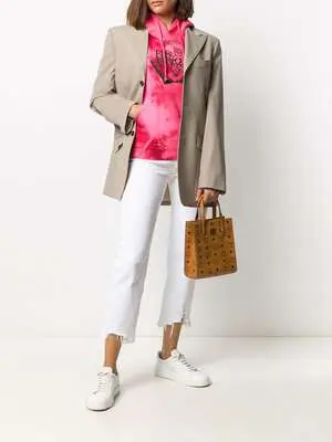 Mcm Monogram Print Tote