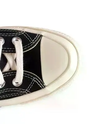 CONVERSE X COMME DES GARONS PLAY Chuck 70 Low-top Sneakers - Black