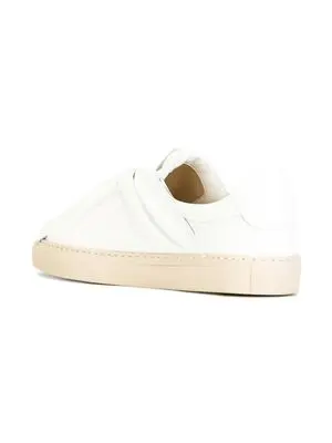 Ports 1961 Knotted Leather Sneakers - White