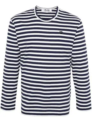 Play Comme Des Garcon Striped T-shirt