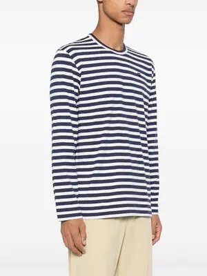 Play Comme Des Garcon Striped T-shirt