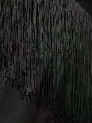Givenchy Cascading Fringe Slip Dress