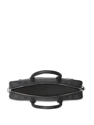Burberry London Check And Leather Briefcase
