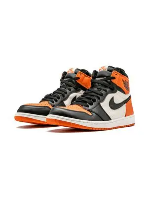 JORDAN Air 1 Retro High Og Sneakers - Black