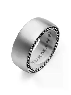 David Yurman Streamline 9mm Band Ring - Silver