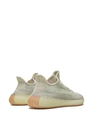 ADIDAS X YEEZY Boost 350 V2 Citrin Reflective Sneakers