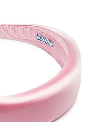 Prada Silk Satin Headband