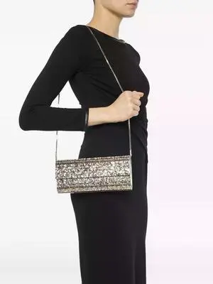 JIMMY CHOO Sweetie Logo-detail Shoulder Bag - Pink