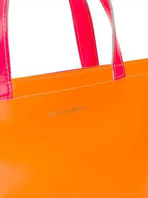 Comme Des Garçons Colour-block Tote Bag