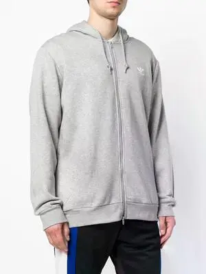 Adidas Oversized Zip Front Hoodie