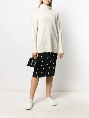 Chinti & Parker Roll Neck Cashmere Sweater - Neutrals